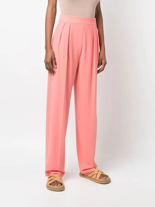 Patrizia Pepe High-waisted Straight Trousers