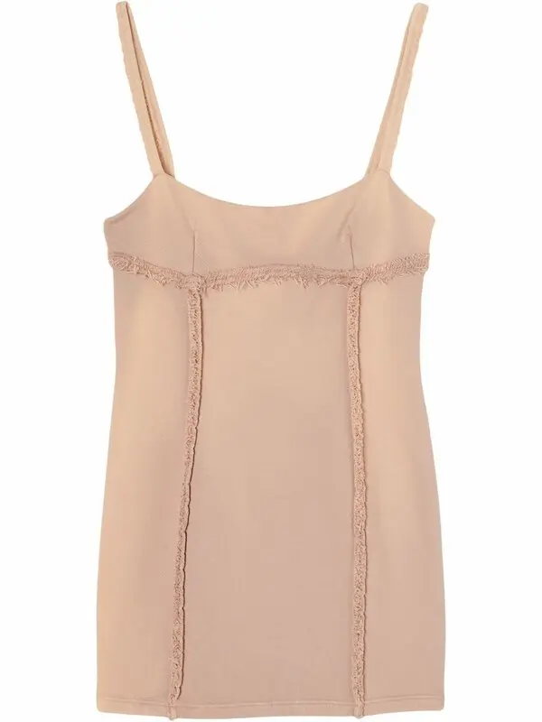 Off-White Seam-detail Mini Dress - Neutrals