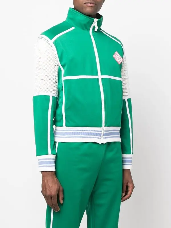 Casablanca Panelled Bomber Jacket