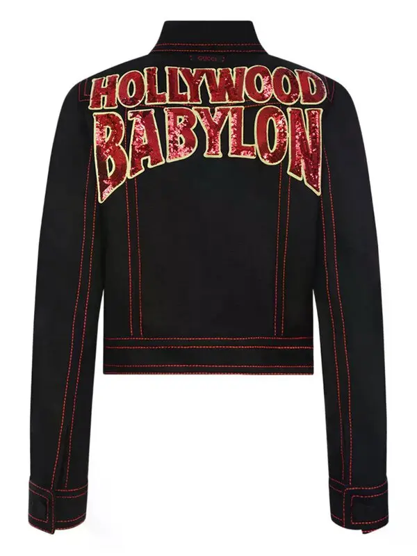 Gucci Exposed Stitch Bomber Jacket