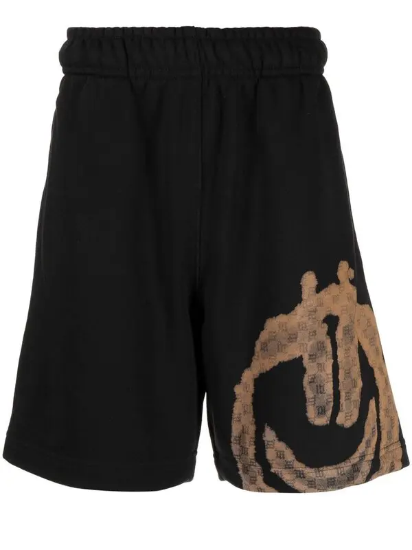 MISBHV Monogram-smiley Track Shorts