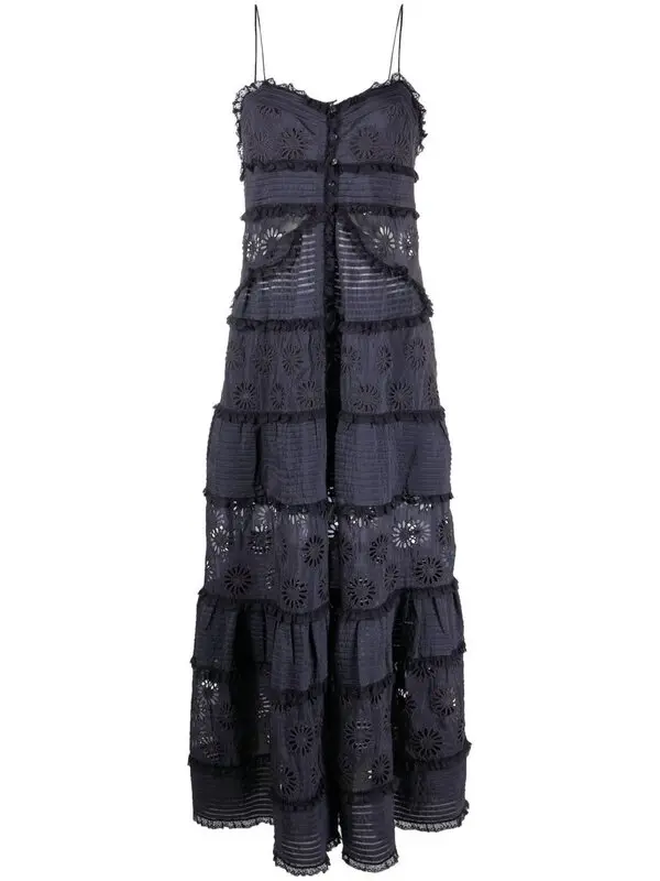 chinese dress ladies Isabel Marant Etoile Silk Pleated Dress  Mercy Vintage