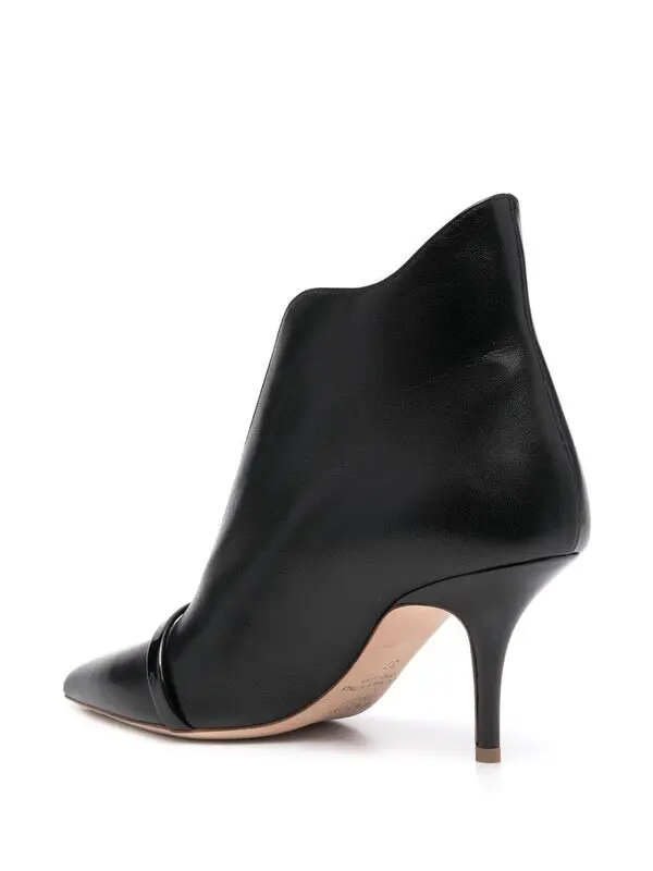 MALONE SOULIERS Cora Leather Ankle Boots - Black