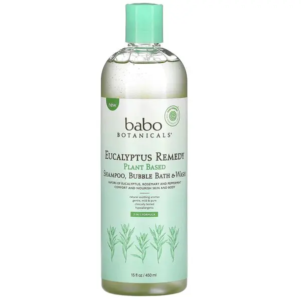 BABO BOTANICALS Eucalyptus Remedy Shampoo Bubble Bath & Wash - One-color