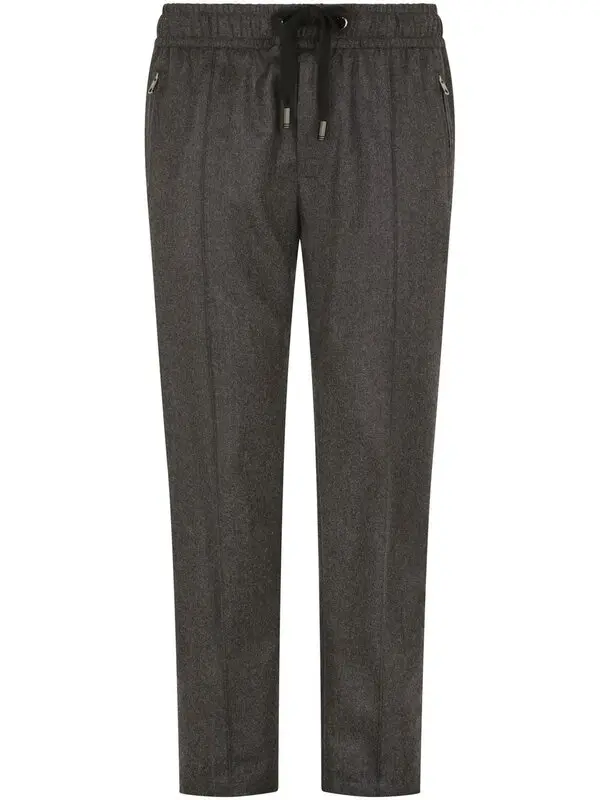 Dolce & Gabbana Virgin Wool Track Pants