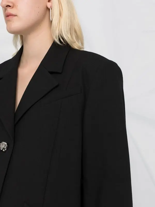 GANNI Oversized Single-breasted Blazer
