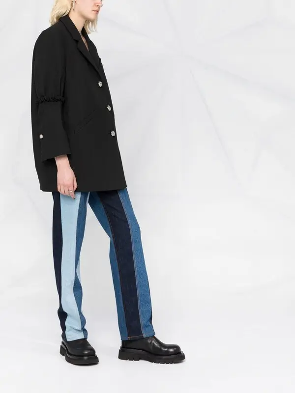 GANNI Oversized Single-breasted Blazer