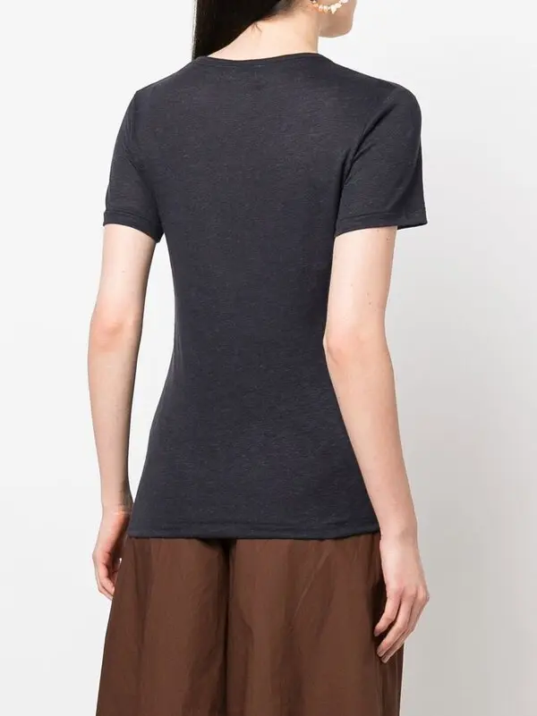 Closed Linen V-neck T-shirt