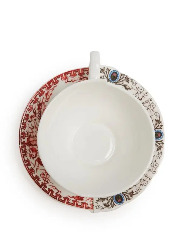SELETTI Hybrid Zora Teacup With Saucer