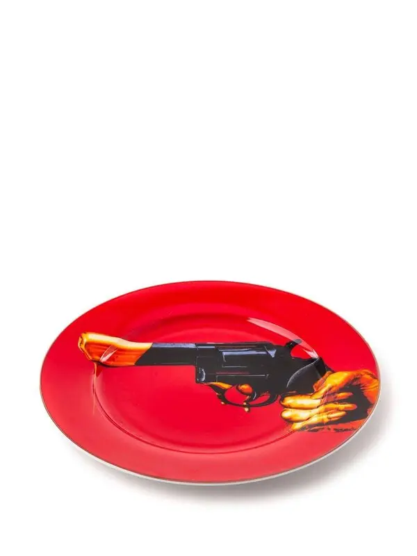 SELETTI Revolver Porcelain Dinner Plate
