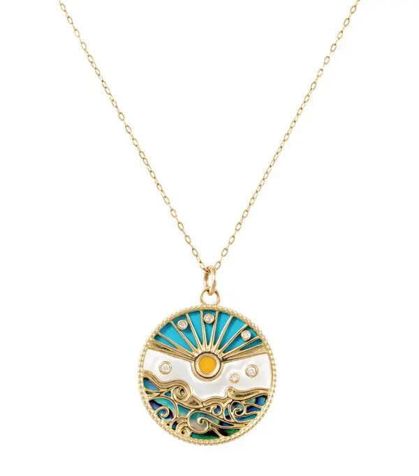 L'ATELIER NAWBAR Love Summer Pendant Necklace - White