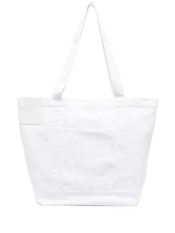 Raf Simons Cotton Tote Bag - White