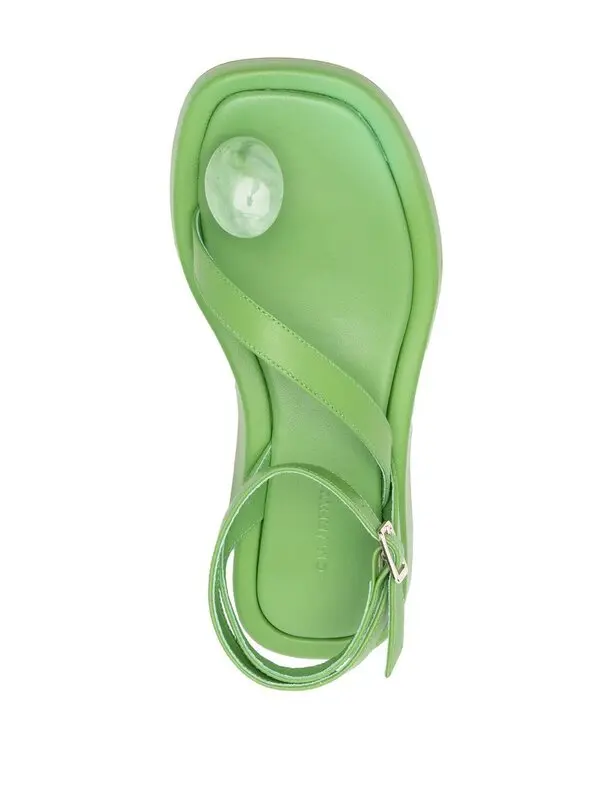 GIABORGHINI Buckle-fastening Sandals - Green