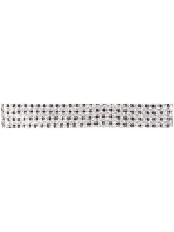 Dolce & Gabbana Crystal-embellished Waist Belt - Silver