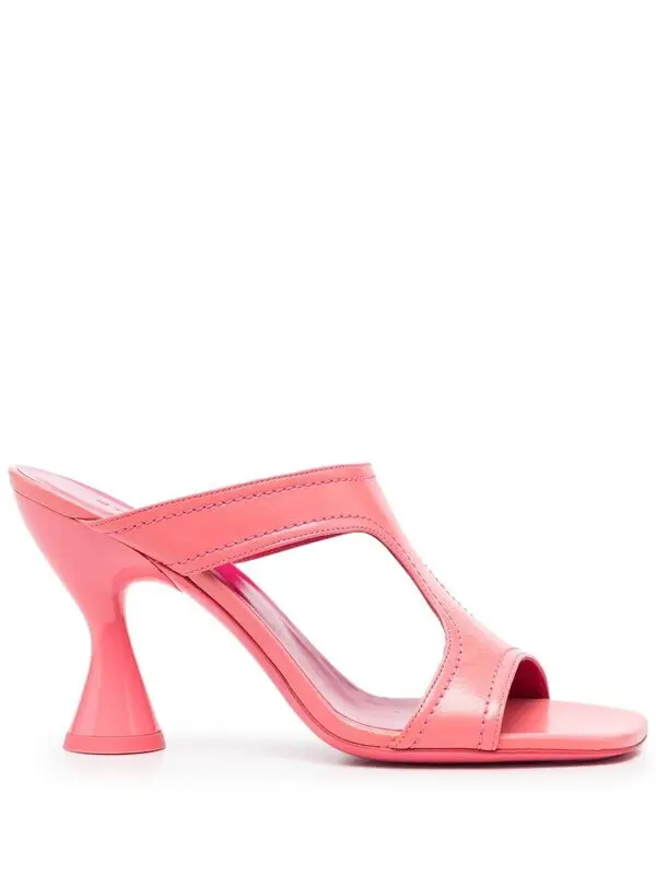 By Far 95mm Open Toe Sandals - Pink