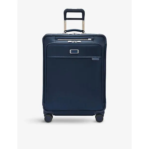 Briggs & Riley Baseline Soft-shell Expandable Suitcase 66cm - Navy