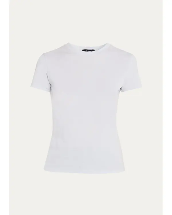 Theory Tiny Tee - Cool Fog
