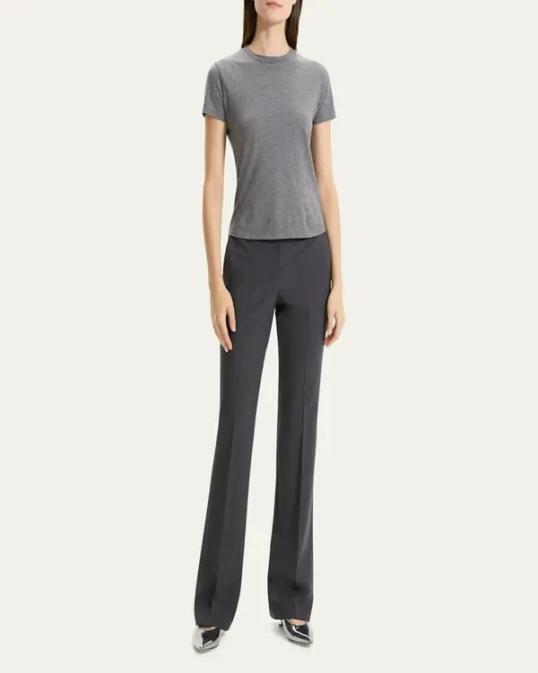 Theory Tiny Tee - Gray