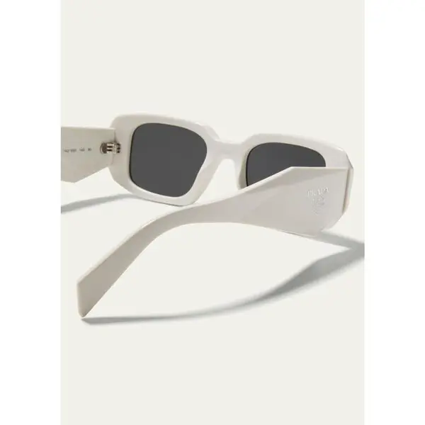 Prada Rectangle Acetate Sunglasses - Tortoise