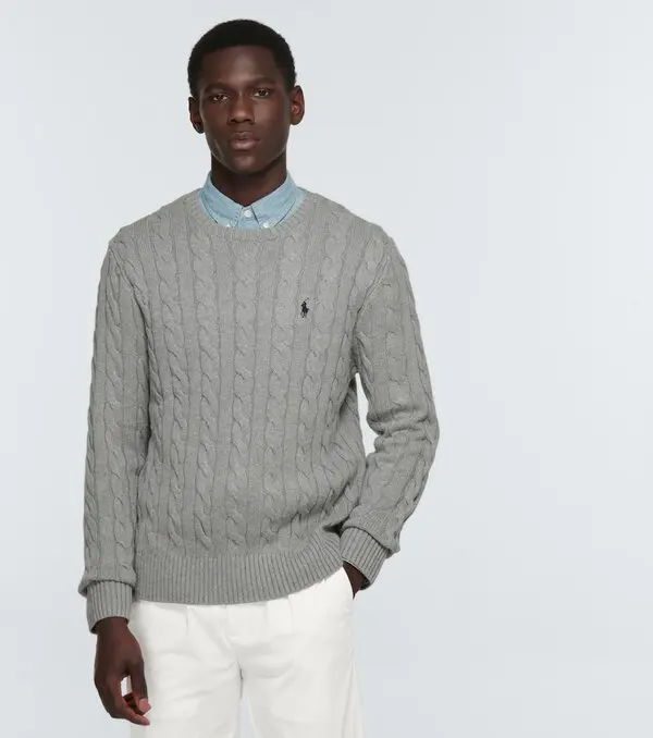 Polo Ralph Lauren Cable-knit Cotton Sweater
