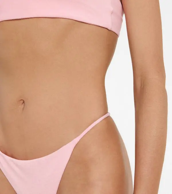Jade Swim Bare Minimum Bikini Bottom - Pink