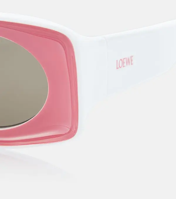 Loewe Rectangular Sunglasses - Multicoloured