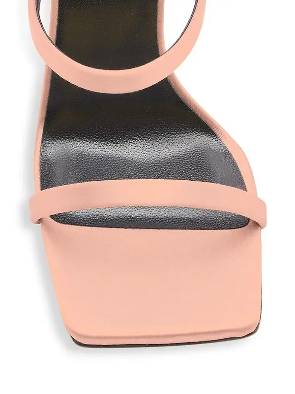 Versace 3 Strap Satin Sandals Size
