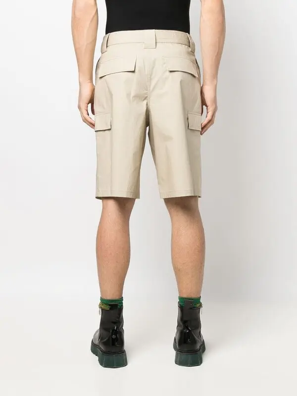 Off-White High-waisted Bermuda Shorts