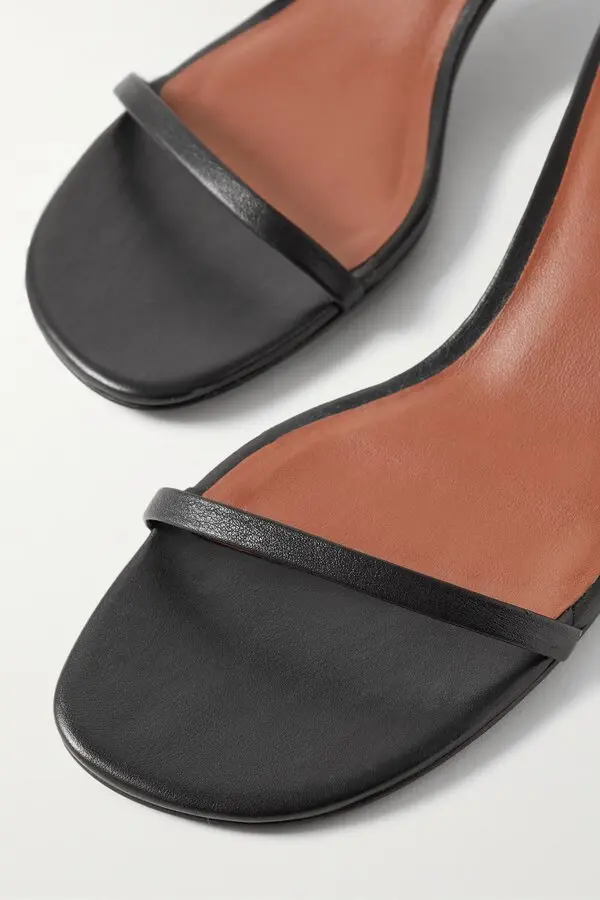 REFORMATION Carina Lace-up Leather Sandals