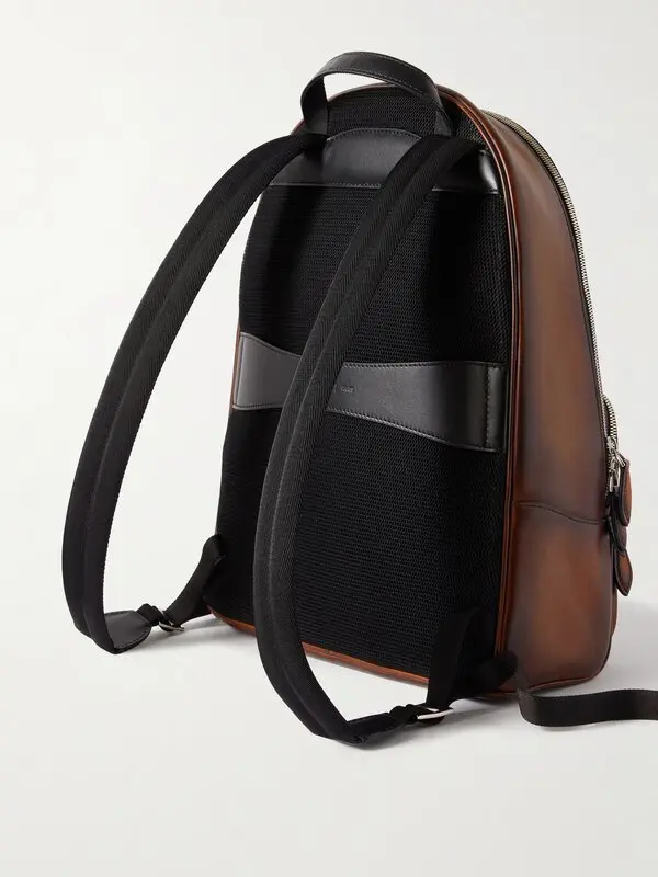 Berluti Scritto Leather Backpack