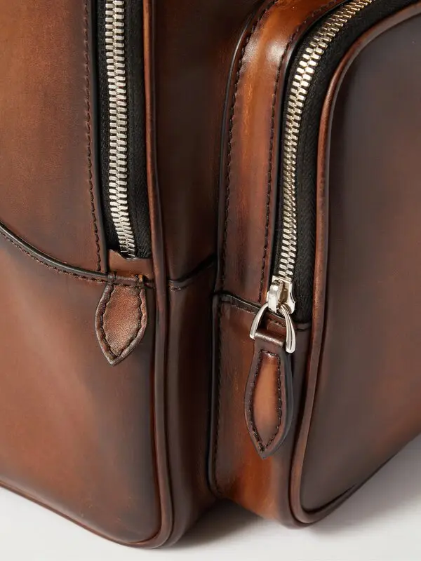 Berluti Scritto Leather Backpack