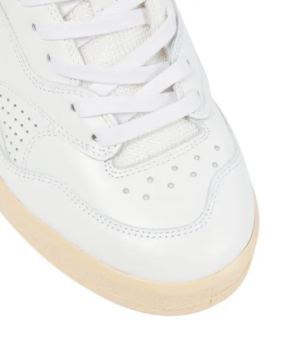 JIL SANDER Leather Sneakers - White