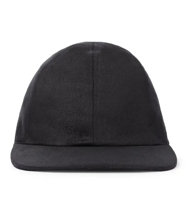 Gabriela Hearst Linen Cap - Black