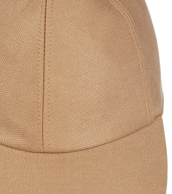 Gabriela Hearst Linen Baseball Cap - Brown