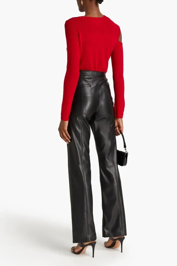 Michelle Mason Cutout Merino Wool Sweater