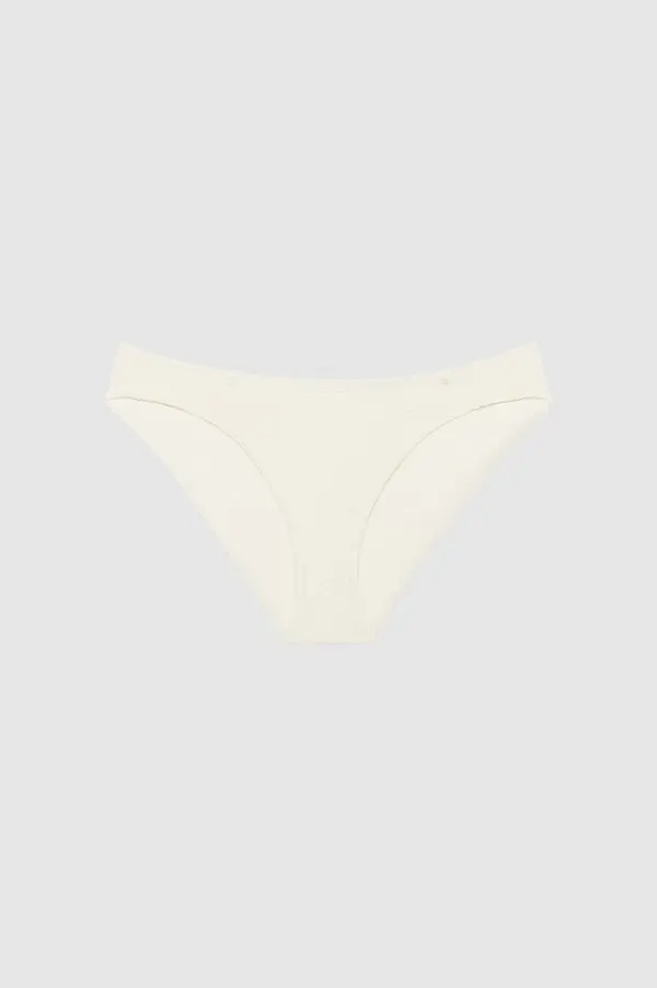 ANINE BING Riza Bikini Bottom - Cream