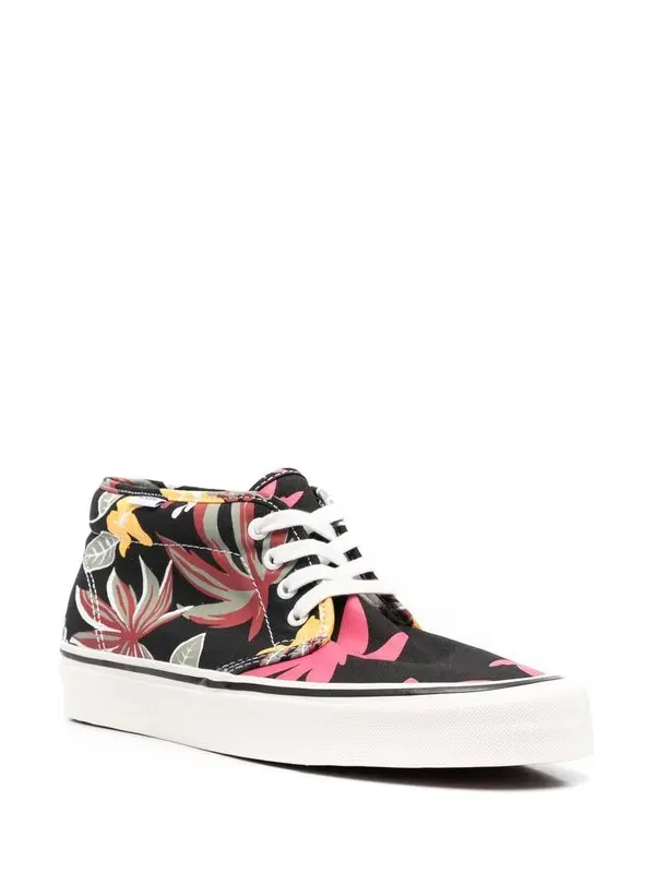 VANS Floral-print Trainers - Black