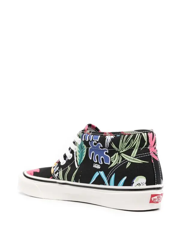 VANS Floral-print Trainers - Black