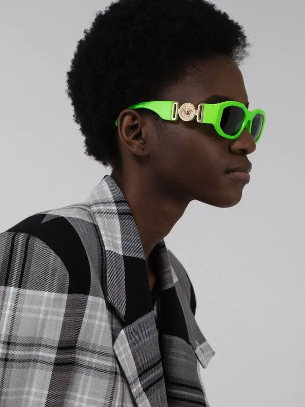 Versace Medusa Biggie Sunglasses - Green