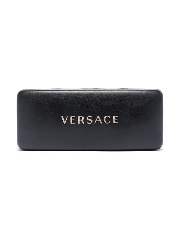 Versace Greca Detail Oversized Sunglasses