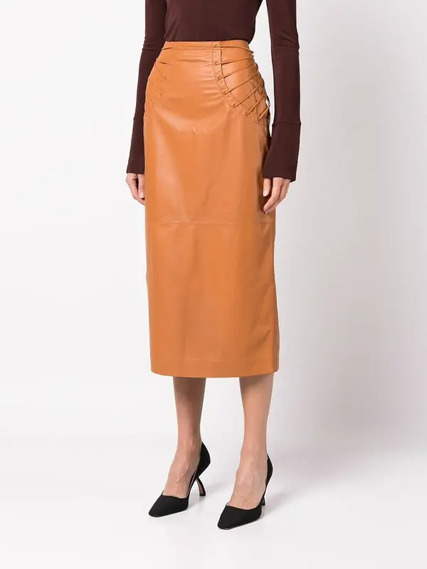 Rochas Pencil Midi Skirt