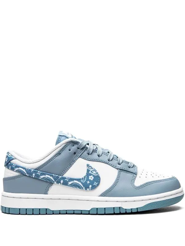 Nike Dunk Low Paisley Sneakers - Blue