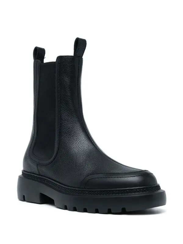 Bally Ginny 30mm Leather Boots
