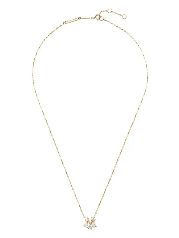 Delfina Delettrez 18kt Yellow Dancing Diamonds Necklace