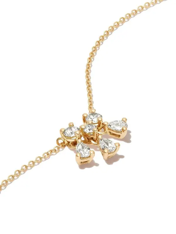 Delfina Delettrez 18kt Yellow Dancing Diamonds Necklace