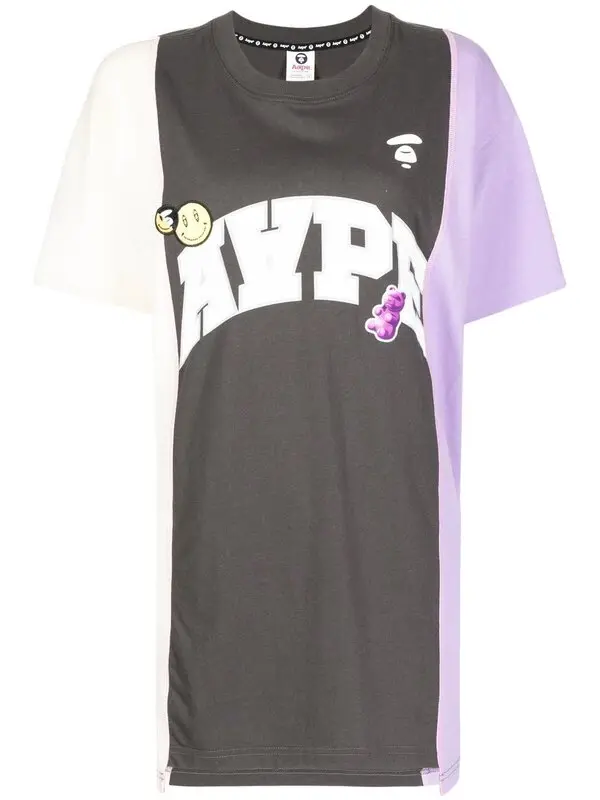 AAPE BY *A BATHING APE Colour-block T-shirt