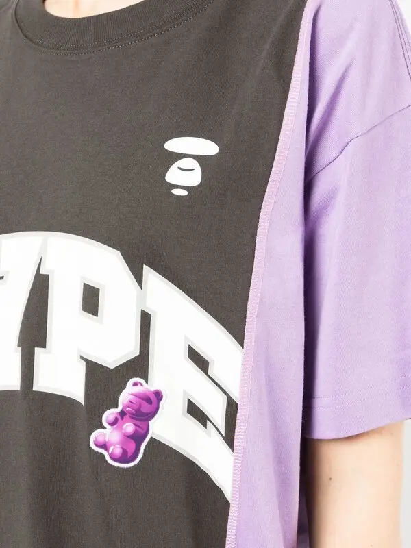 AAPE BY *A BATHING APE Colour-block T-shirt