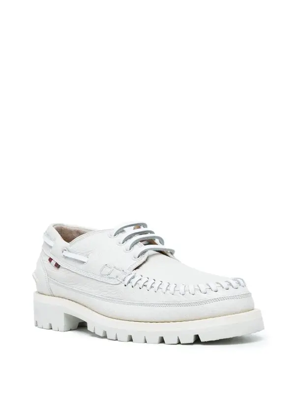 Bally Trendal Leather Moccasins