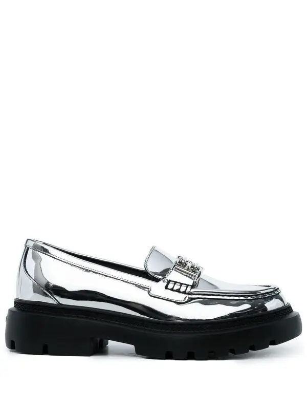 Bally Gioia Chunky Leather Loafers