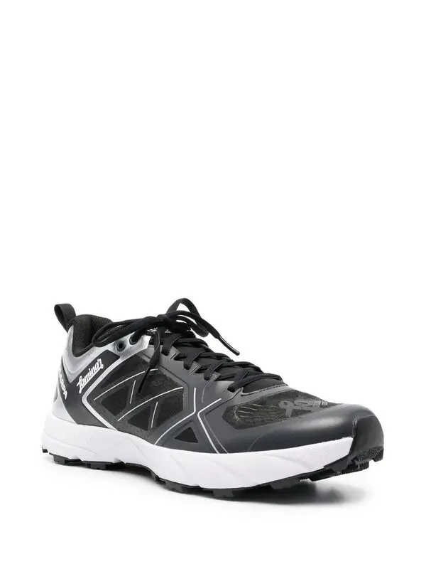 Herno Panelled Low-top Sneakers - Black